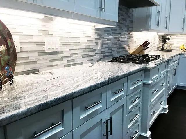 Viscon White Granite Countertops in Raleigh | East Coast Granite